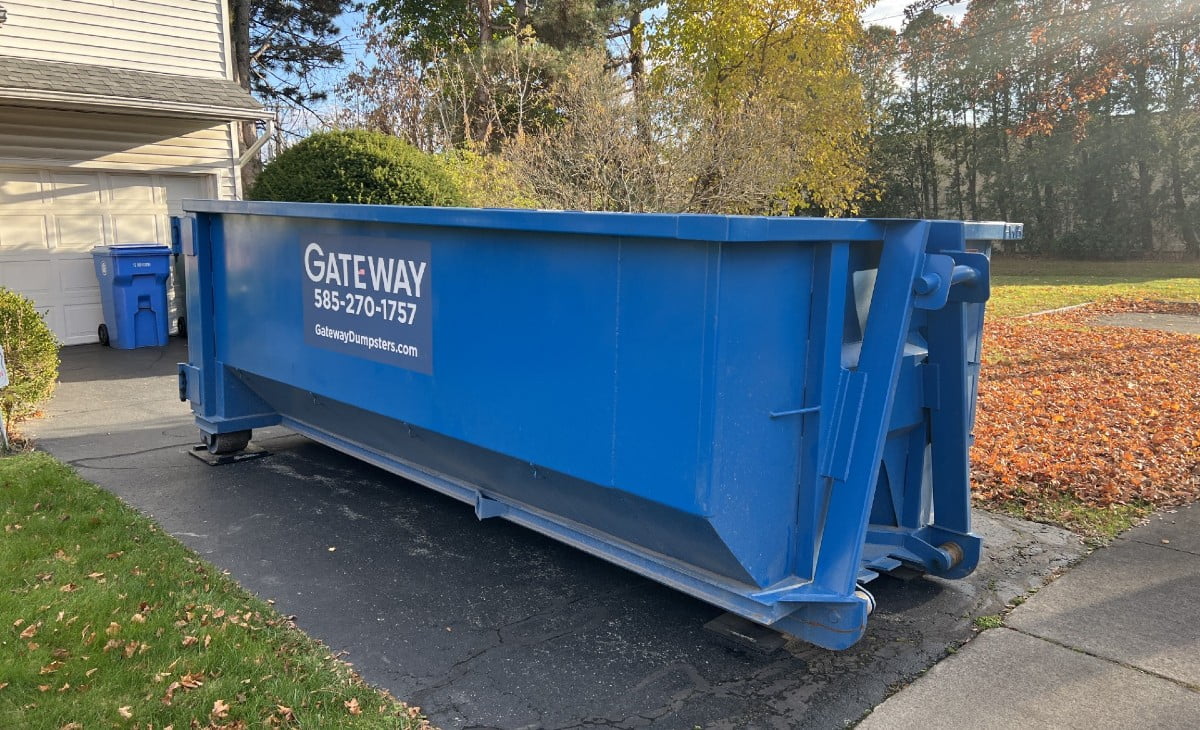 Rochester Dumpster for Landscaping Projects | Gateway Dumpsters